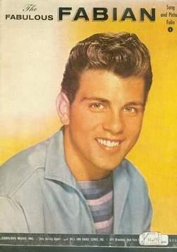 the FABULOUS FABIAN - Song and Picture Folio. ( #1; 1959; oversized ...