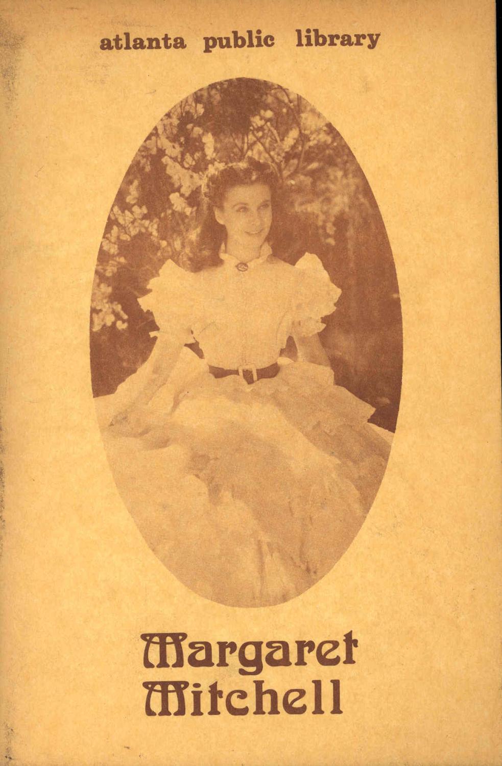 Margaret Mitchell Memorial of the Atlanta Public Library : dedicated ...