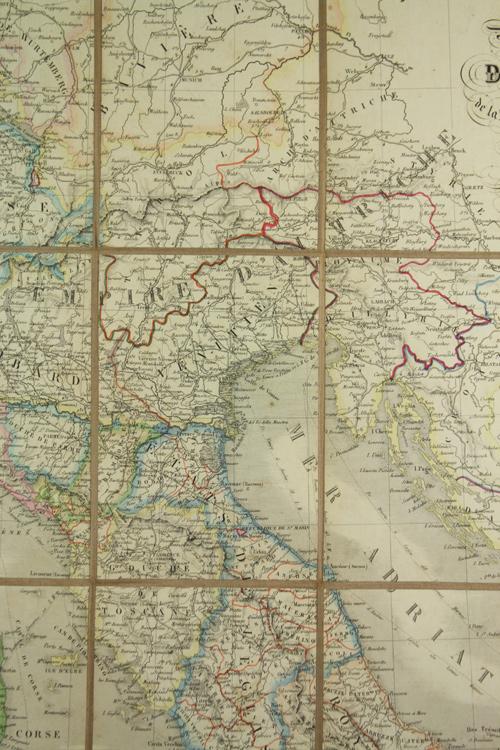 CARTE PHYSIQUE ET ROUTIERE DE L'ITALIE DE LA SUISSE ET DE SES ETATS ... CARTE PHYSIQUE ET ROUTIERE DE L'ITALIE DE LA SUISSE ET DE SES ETATS ...