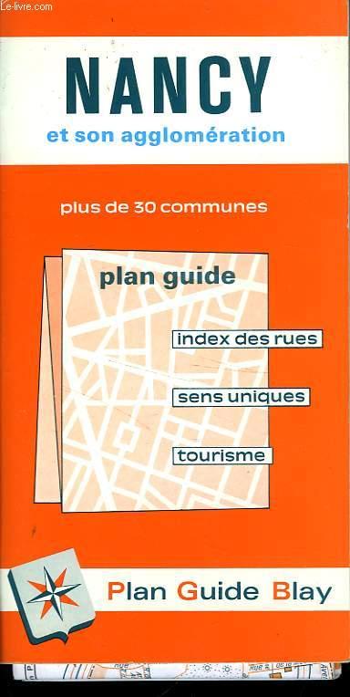 PLAN GUIDE BLAY DE NANCY ET SON AGGLOMERATION by COLLECTIF: (1991) Map ...