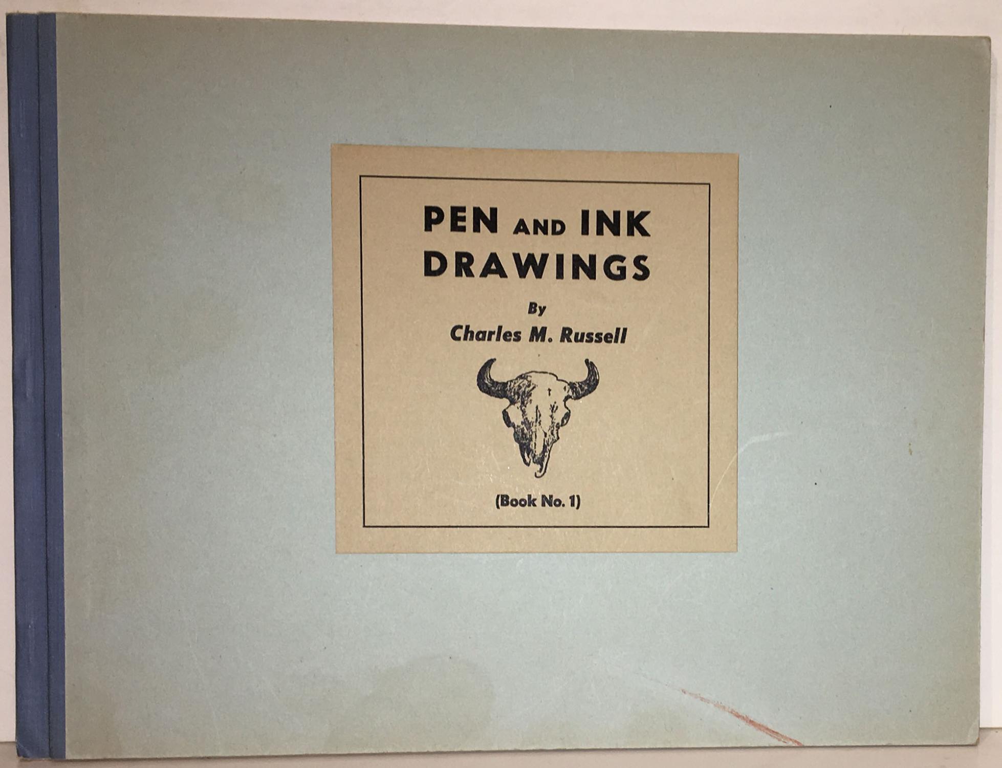 Pen and Ink Drawings (Books No. 1 & 2, SIGNED by Luis B. Ortega) by ...