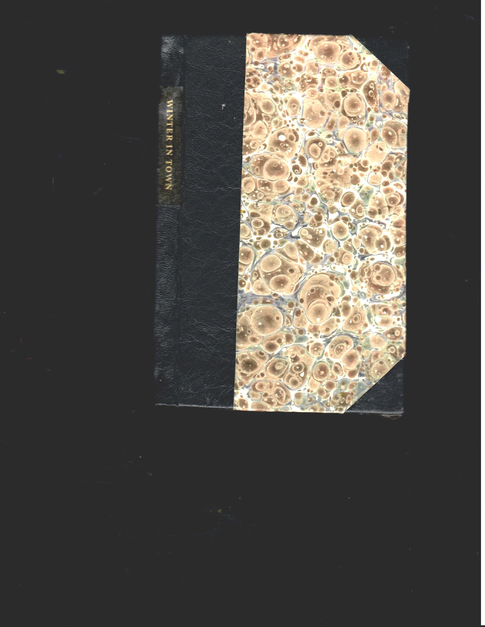 THE WINTER IN TOWN a satirical poem. by Blauvelt or Anthony Avalanche ...