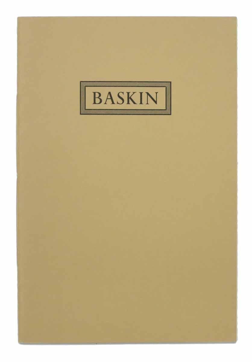 PORTRAITS Of ARTISTS By LEONARD BASKIN by Baskin, Leonard. [1922 - 2000 ...