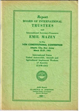 Report. Board of International Trustees and International Secretary ...