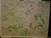 Carte ( Map ) VIERZON, France : For Use By War and Navy Departement ...