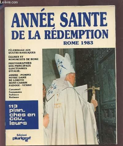 ROME ANNEE SAINTE DE LA REDEMPTION 1983. von COLLECTIF: bon Couverture souple (1983) | Le-Livre