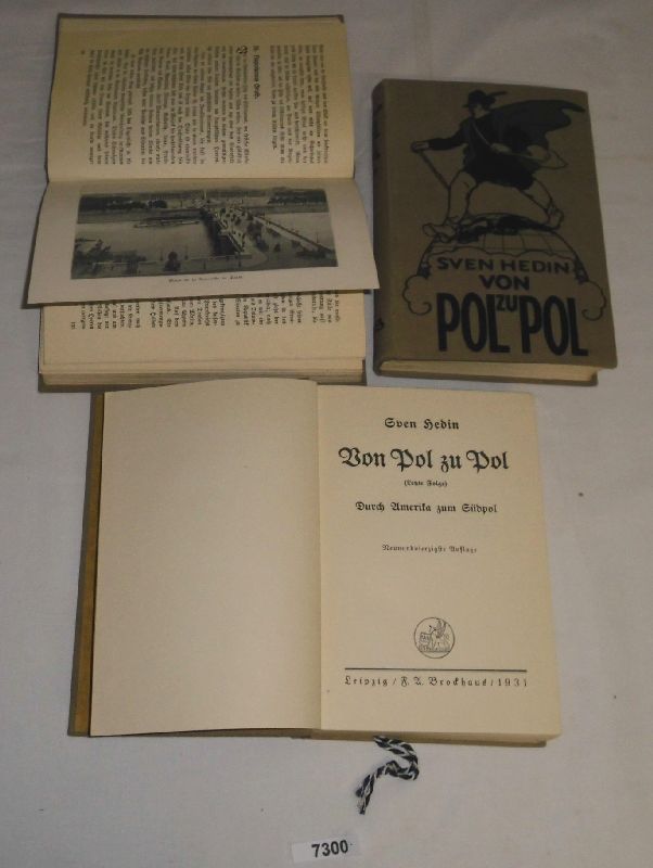 Von Pol zu Pol 3 Bände von Sven Hedin | Versandhandel für Sammler