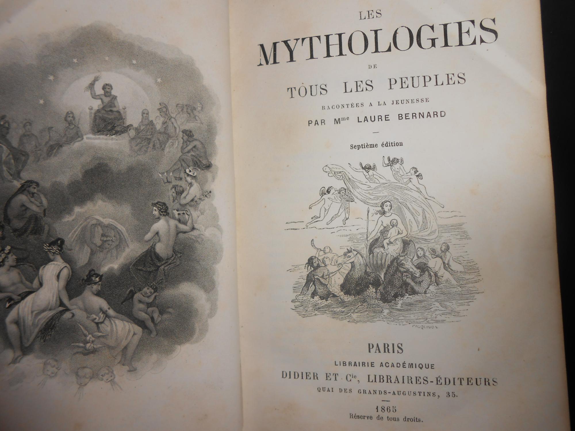 Les mythologies de tous les peuples. by BERNARD, Laure.- | Llibreria ...