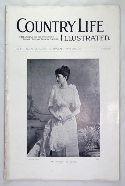 Original Issue of Country Life Magazine Dated April 28th 1900, with a ...