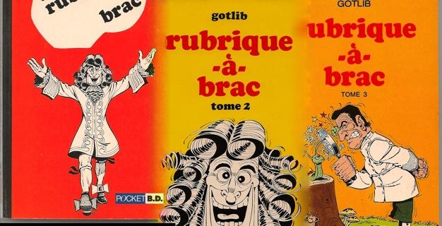 rubrique -a- brac, tomes 1, 2 et 3 by Marcel Gotlib: Very Good Soft cover (1989) | Footnote Books
