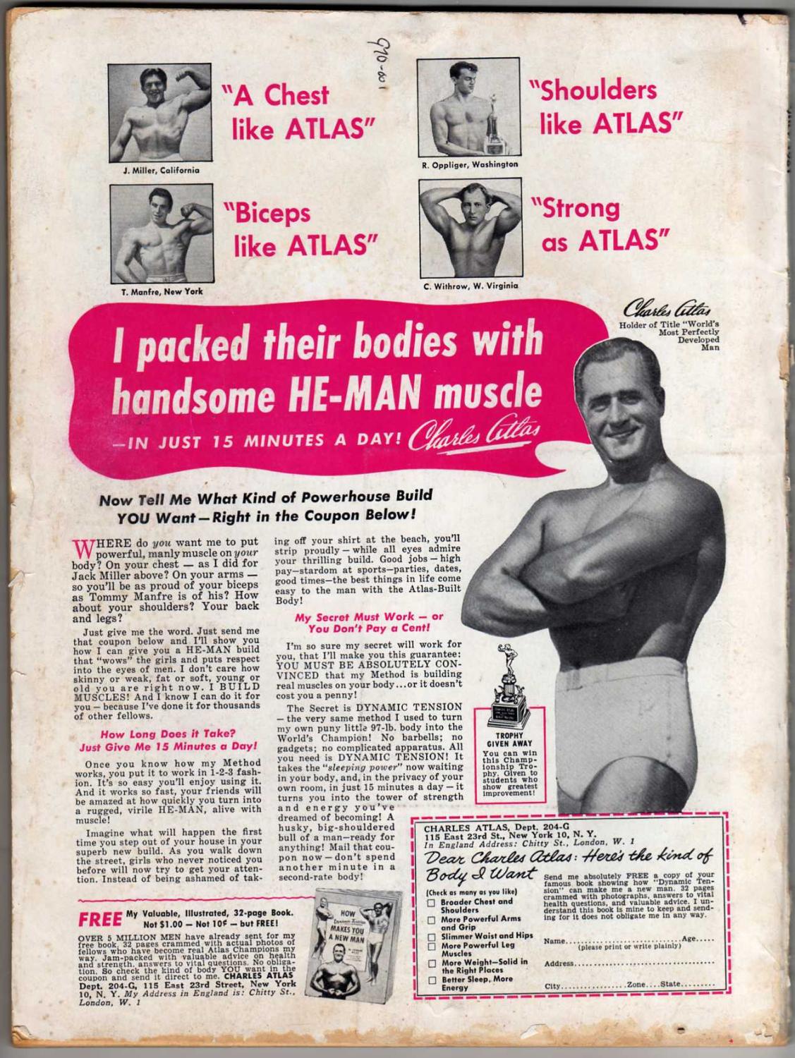 Man to Man - July 1961 - Volume 12 No. 1 [VINTAGE MEN'S MAGAZINE] by ...
