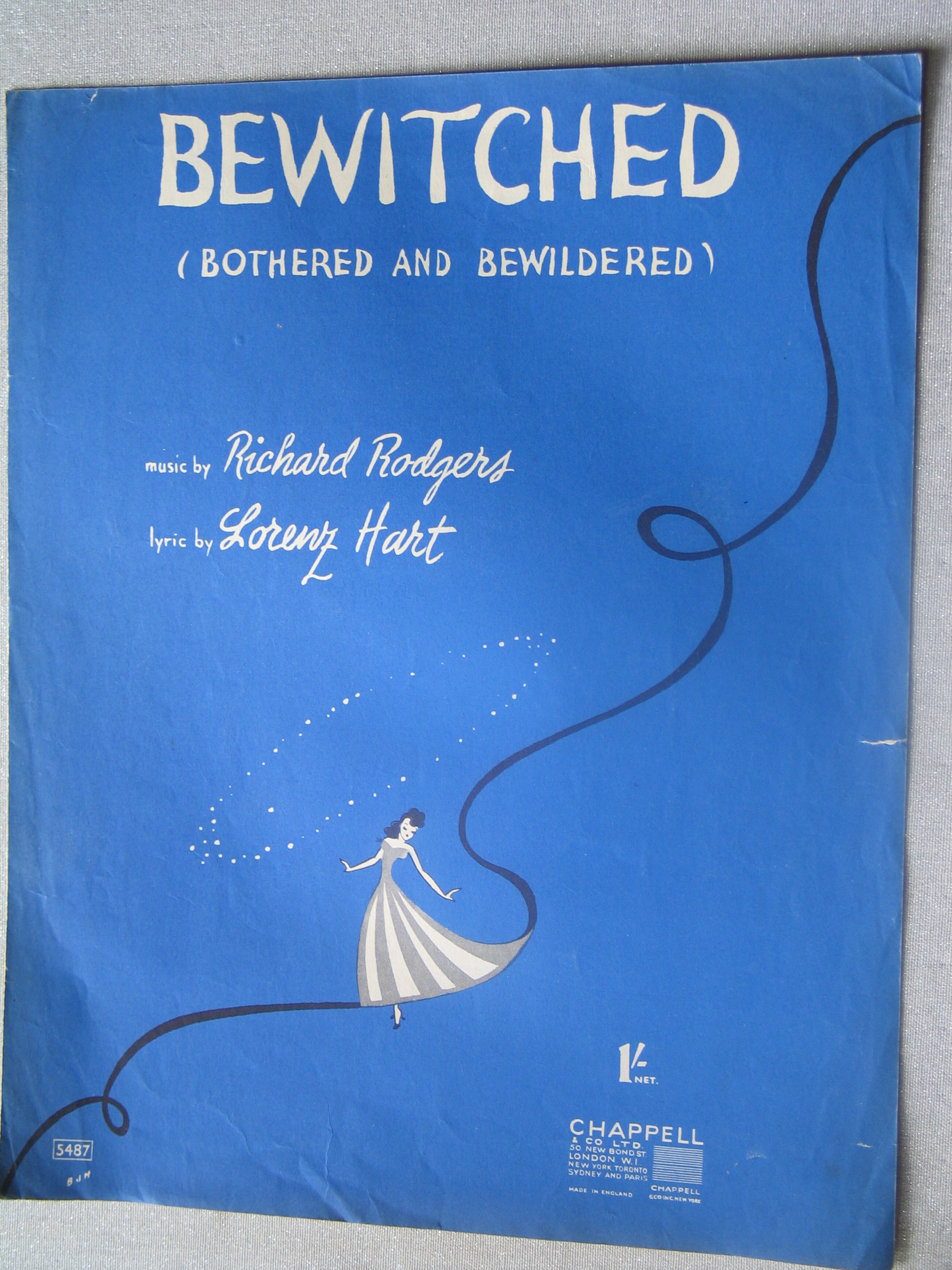 Bewitched (Bothered and Bewildered) by Richard Rodgers and Lorenz Hart ...
