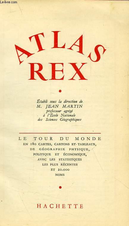 ATLAS REX by COLLECTIF: (1951) Map | Le-Livre