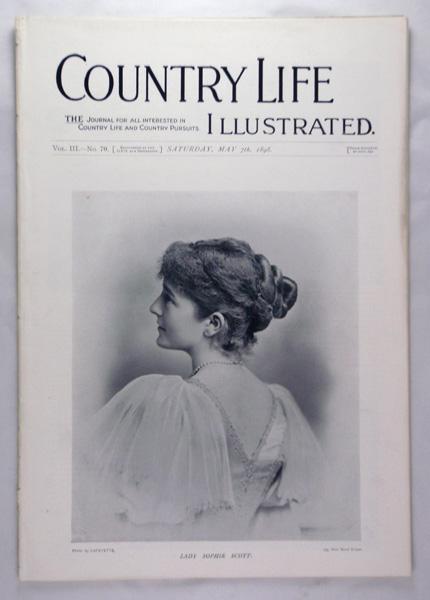 Original Issue of Country Life Magazine Dated May 7th 1898 with a Main ...
