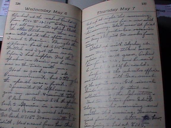 1911 - 1914 ARCHIVE OF HANDWRITTEN MANUSCRIPT DIARIES BY AN ASTUTE ...