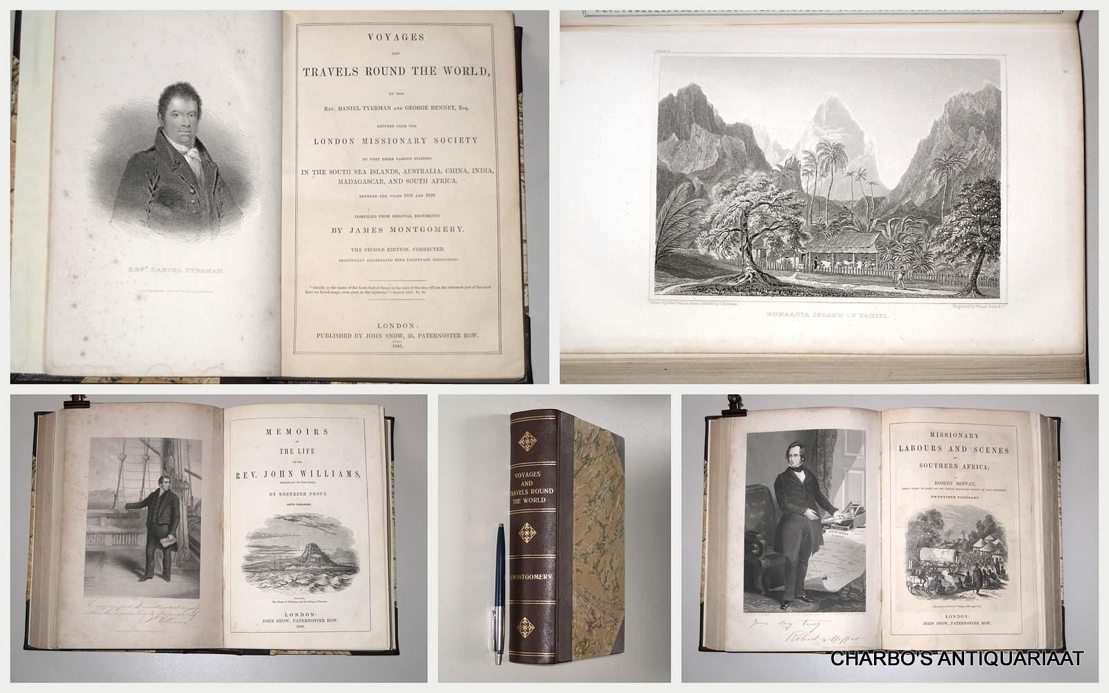 Voyages and travels round the world, by the Rev. Daniel Tyerman and ...