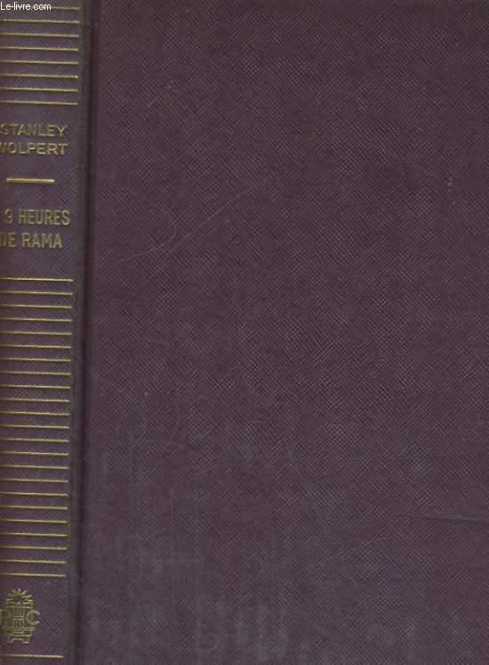 A 9 HEURES DE RAMA von WOLPERT Stanley: bon Couverture rigide (1962 ...