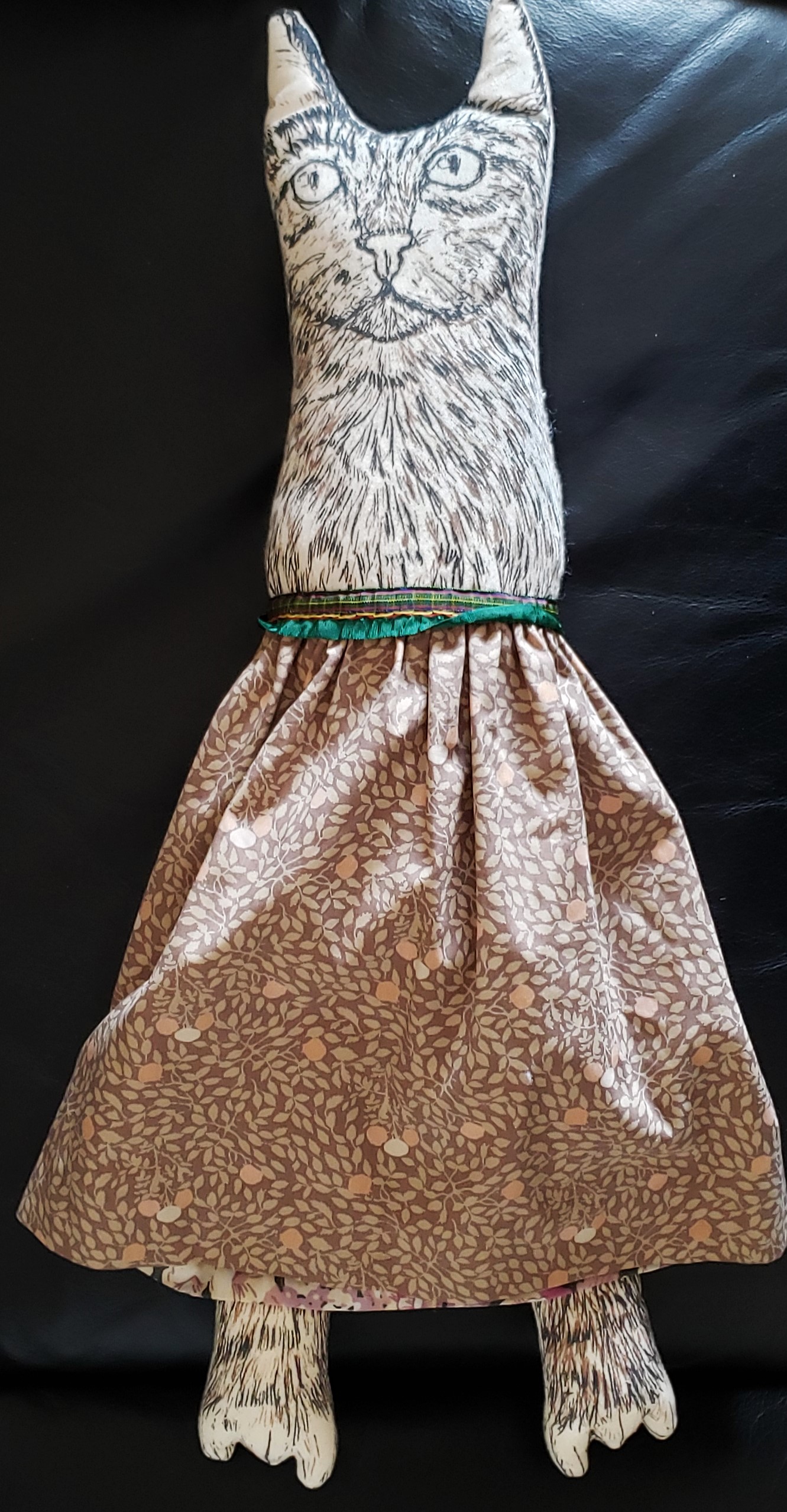 Owl and Pussycat (fabric designed by Kiki Smith: each are unique) de ...