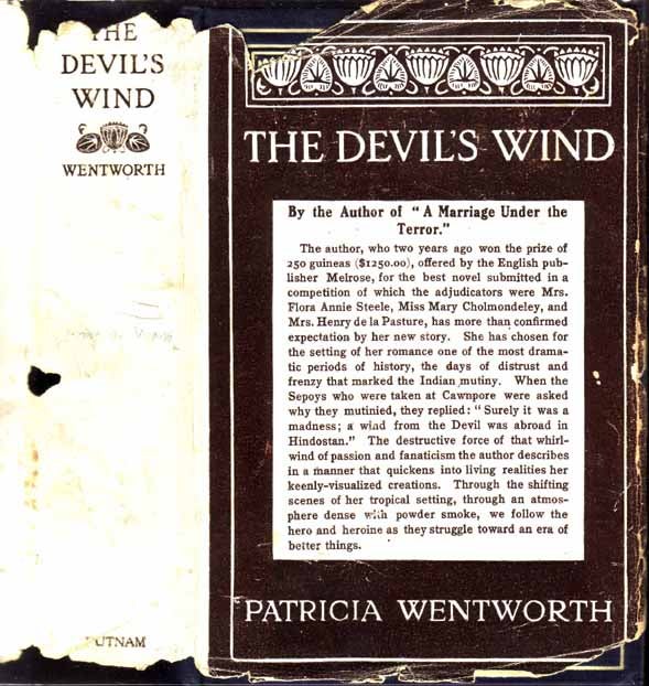 The Devil's Wind by WENTWORTH, Patricia: Hardcover 1st Edition ...