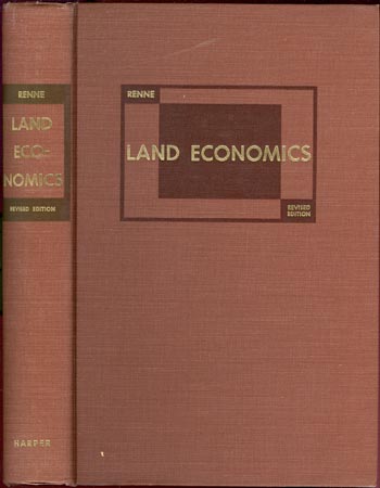 Land Economics Principles, Problems and Policies in Utilizing Land ...