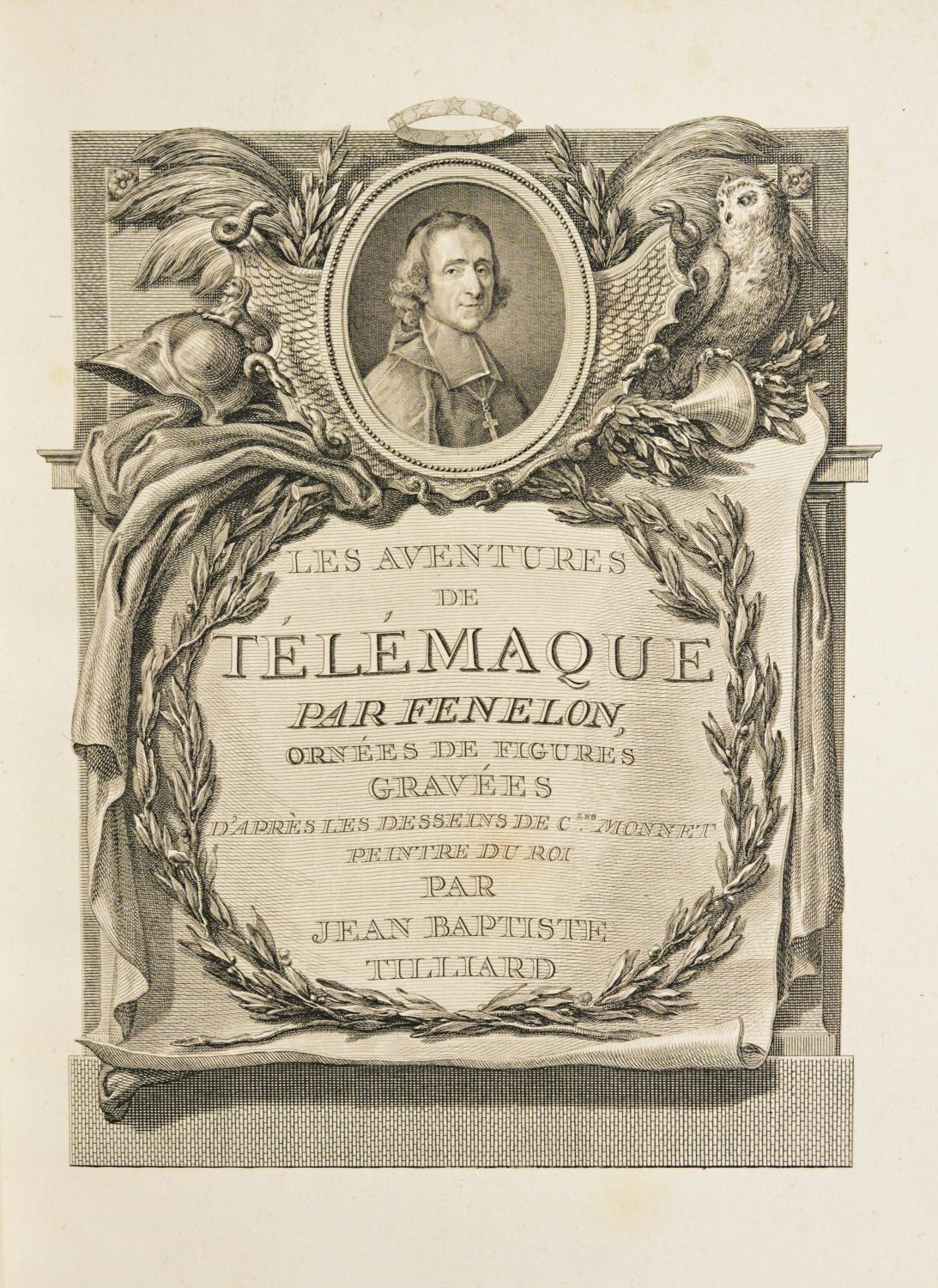 LES AVENTURES DE TÉLÉMAQUE, fils d'Ulysse. [2 volumes]. by FÉNELON ...