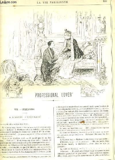 LA VIE PARISIENNE 32e année - N° 9 - DOUCHEES de L. VALLET. - L'ART A L ...