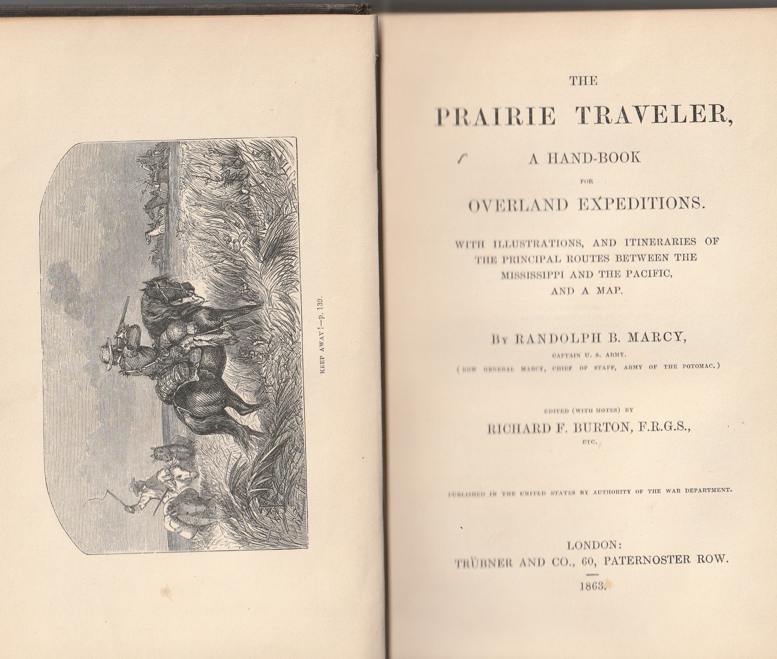 The Prairie Traveler, A Hand-Book for Overland Expeditions, with ...