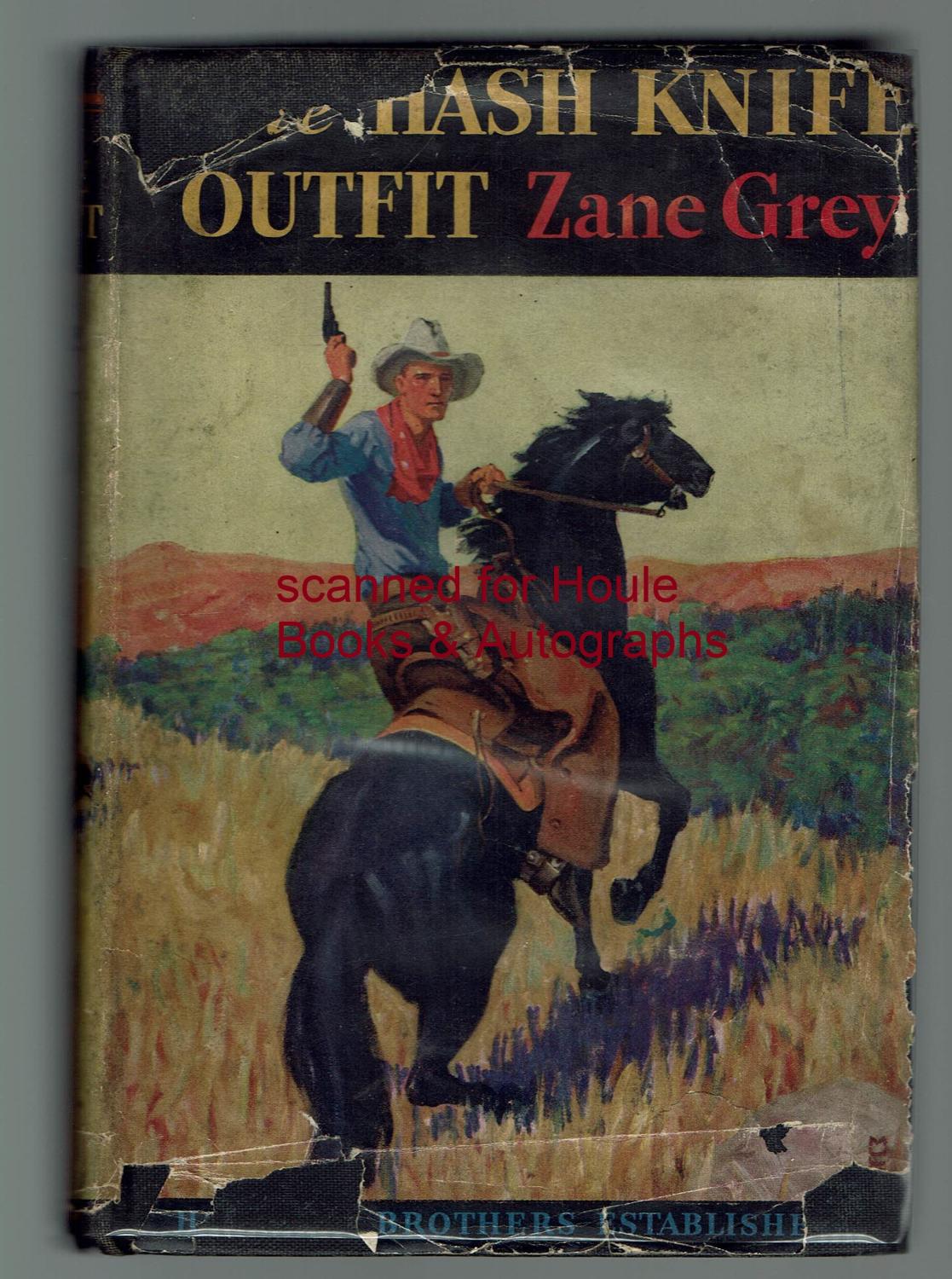 The Hash Knife Outfit by GREY, Zane: Very Good Hardcover (1933) 1st ...