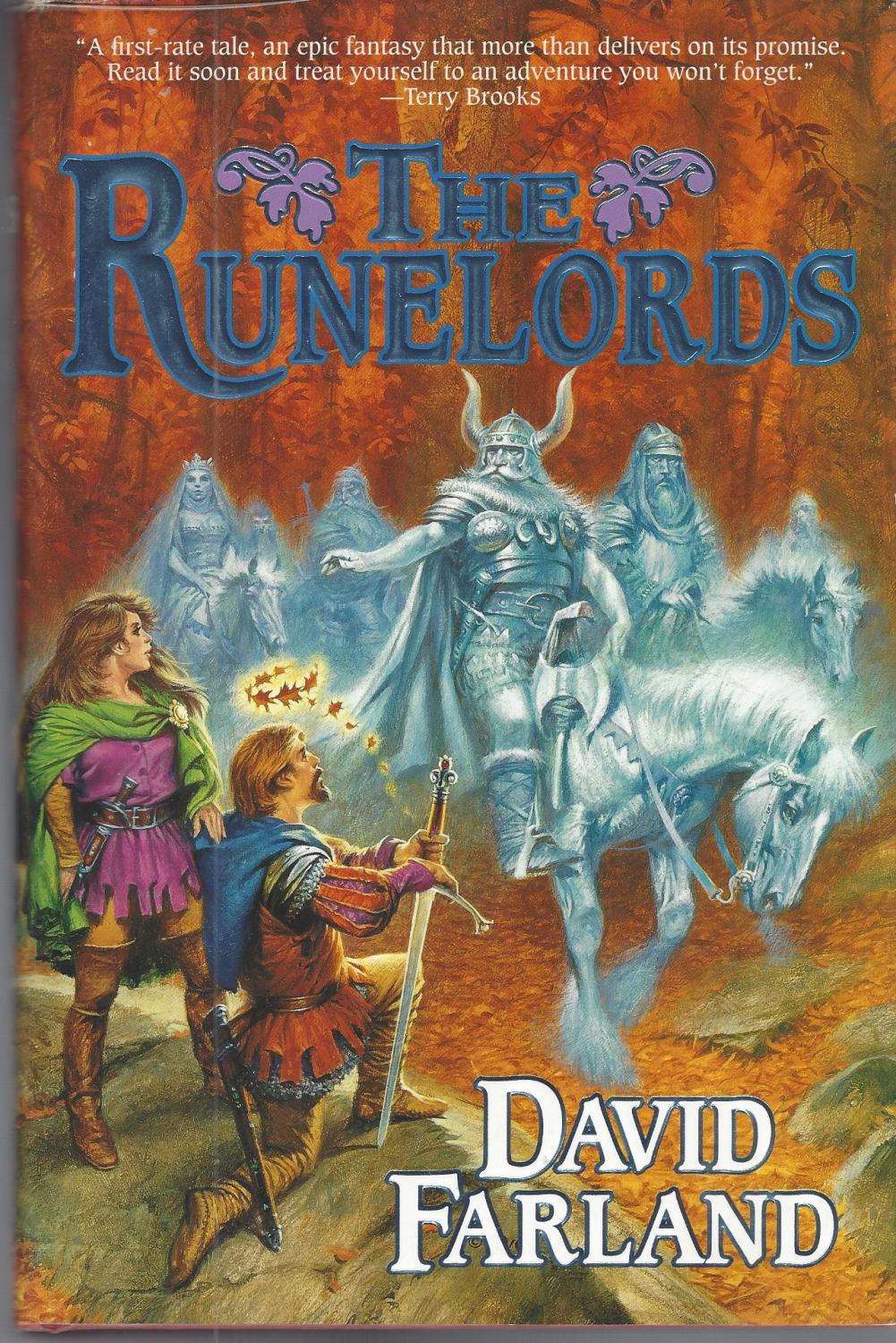 Runelords Aka 'the Sum Of All Men' by Farland, David: Very Good+ (1998 ...