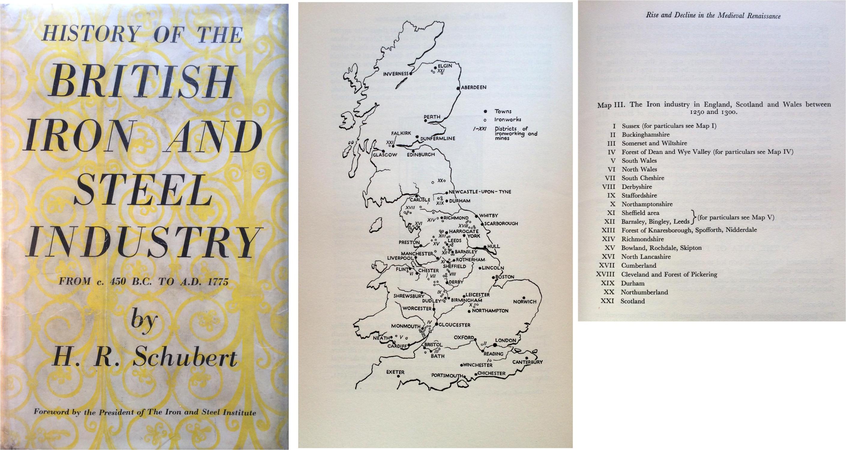 History of the British Iron & Steel Industry from c 450 BC to AD 1775 ...