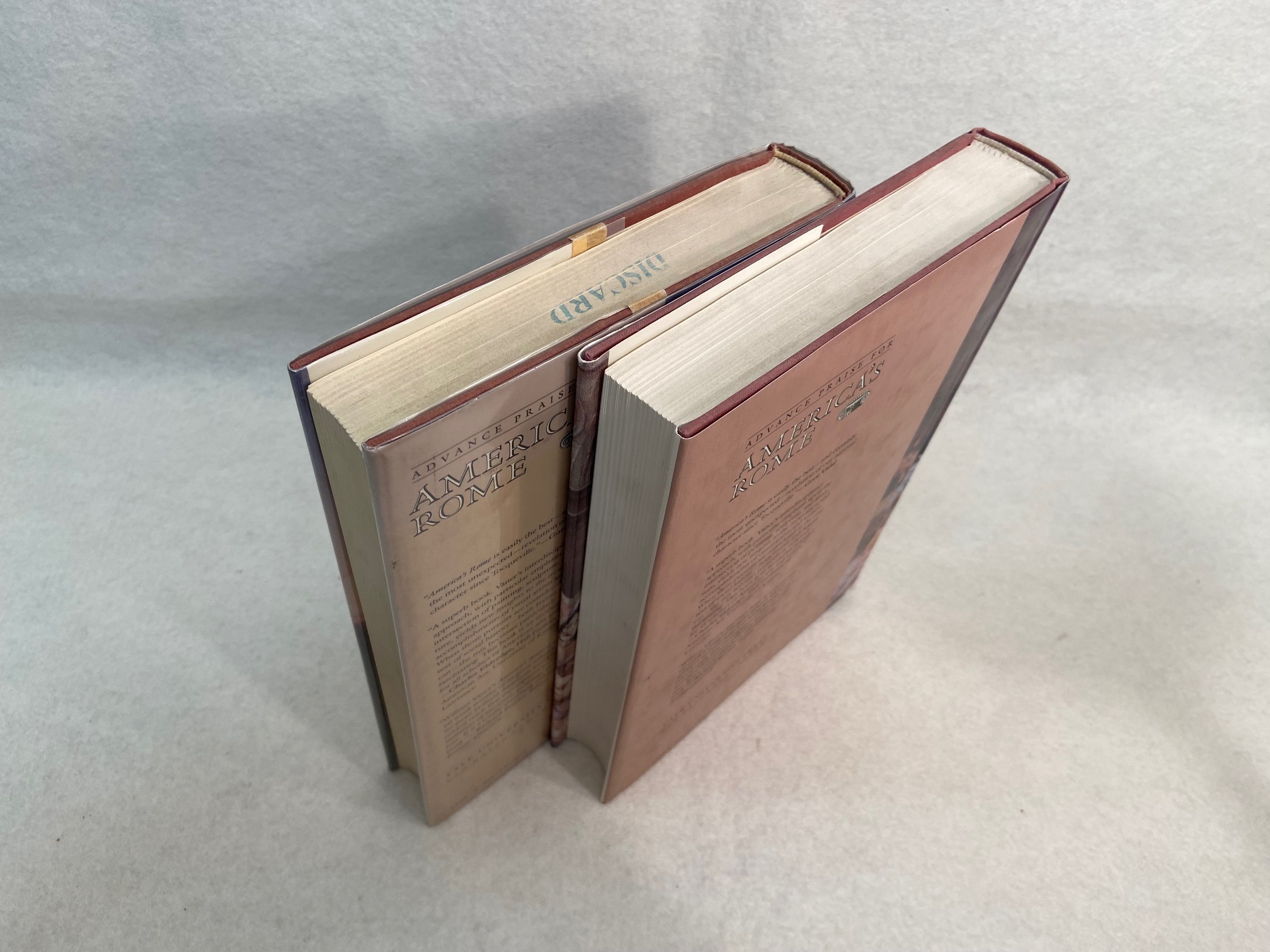 America's Rome. 2 vols. Volume 1: Classical Rome. Volume 2: Catholic ...