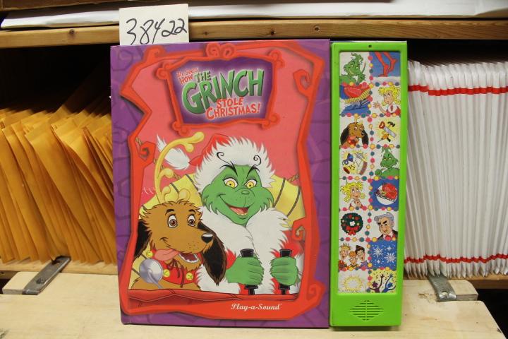 Dr. Seuss' How The Grinch Stole Christmas play-a-sound book, by Upton ...