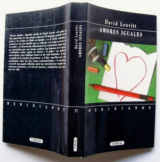 Amores Iguales by David Leavitt: Muy bien Tapa blanda (1989) Primera ...