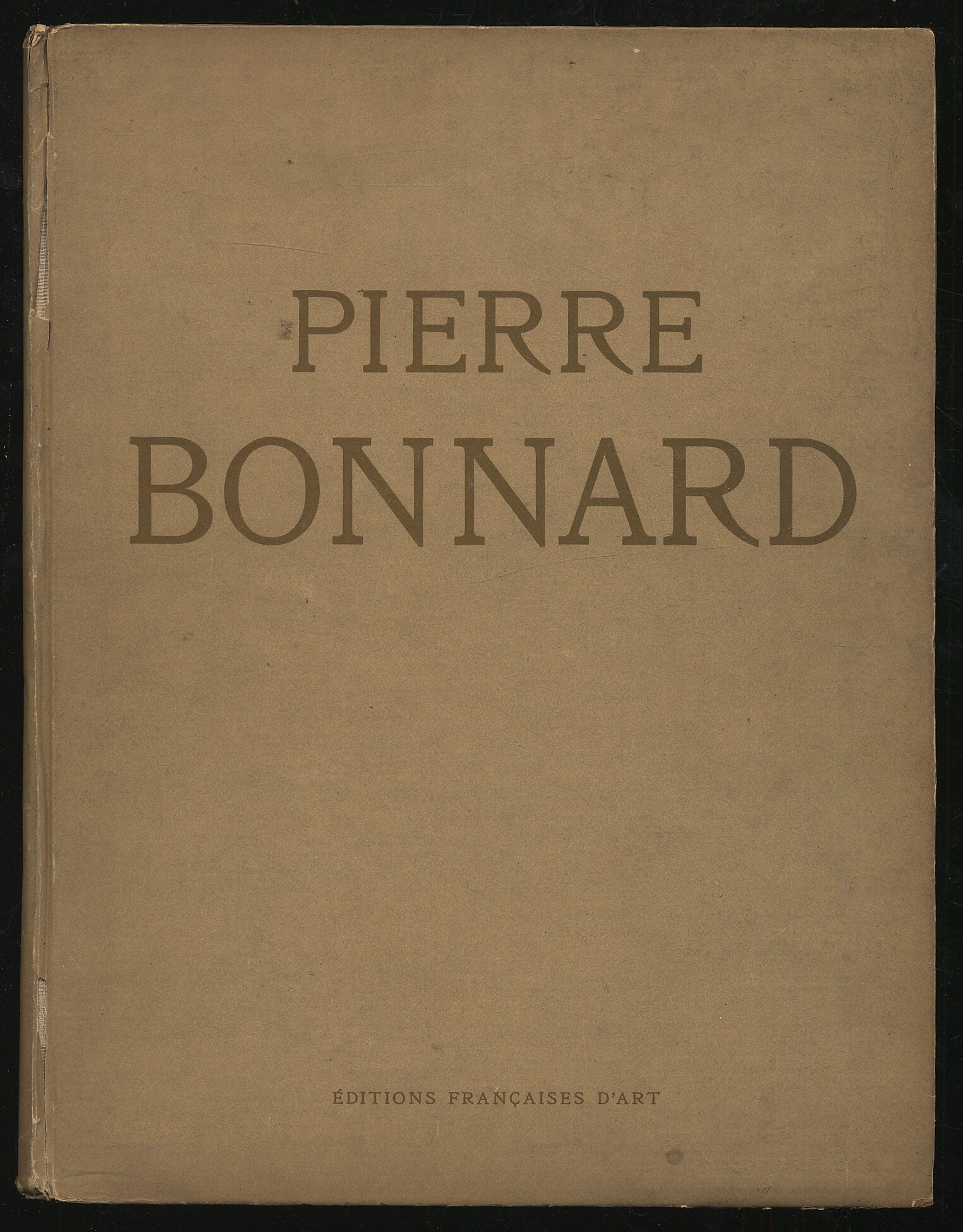 Pierre Bonnard by BEER, Francois-Joachim: Good Hardcover (1947 ...