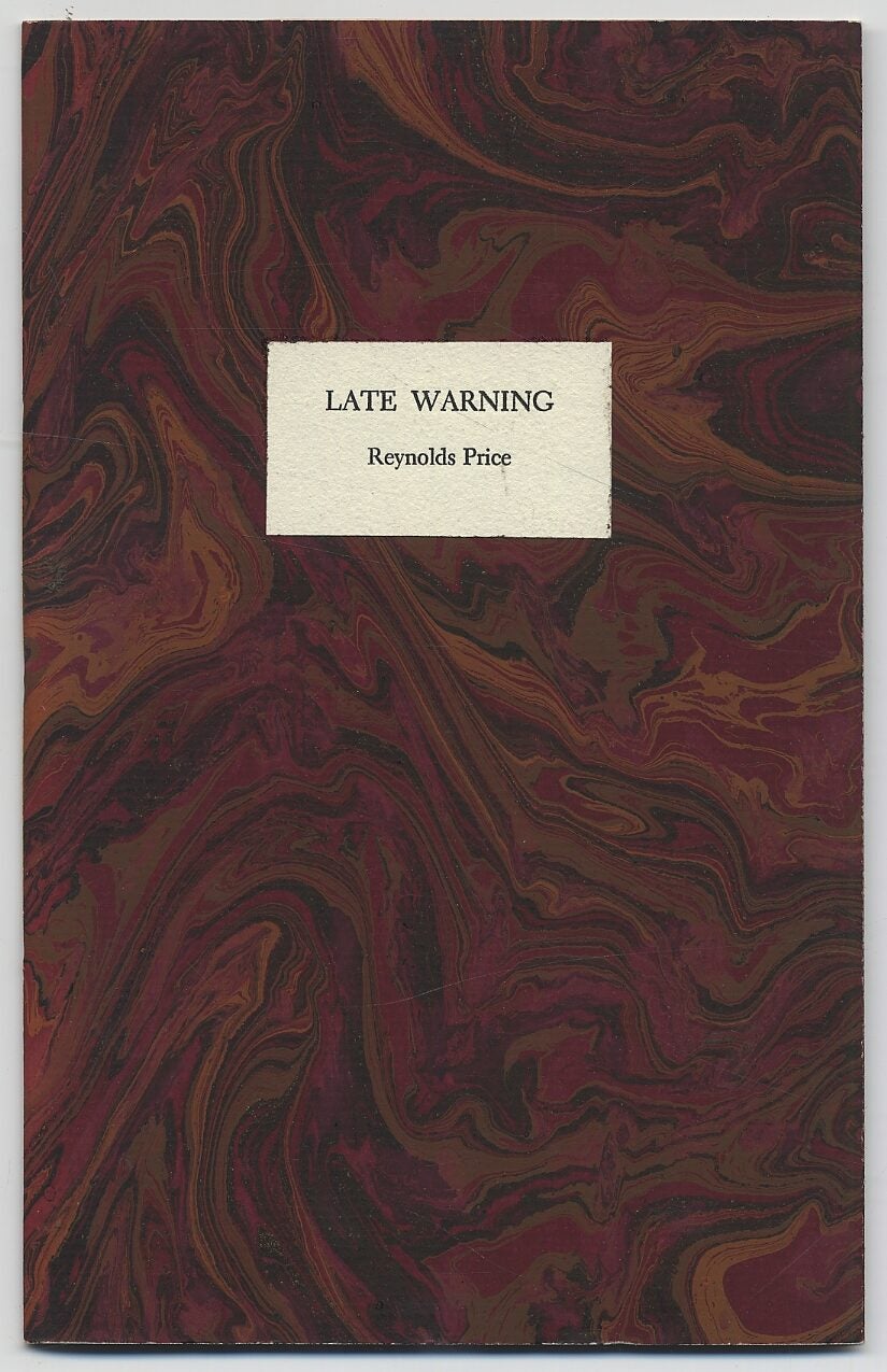 Late Warning by PRICE, Reynolds: Near Fine Softcover (1968) | Between ...