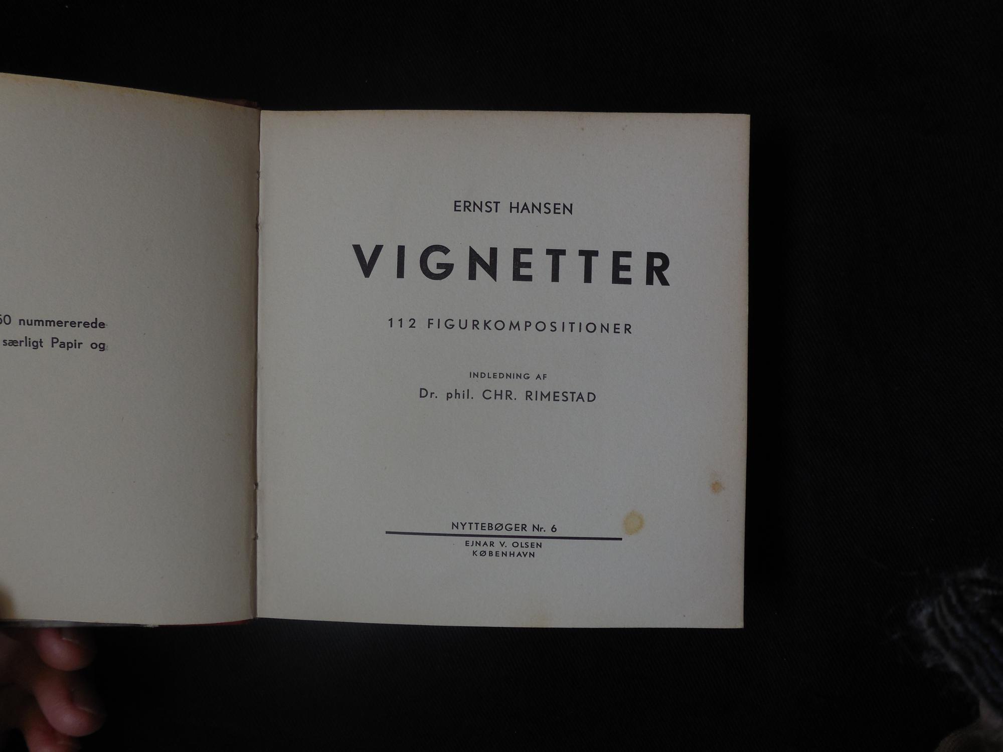 Vignetter: 112 Figurkompositioner; Indledning Af Chr. Rimestad by ...