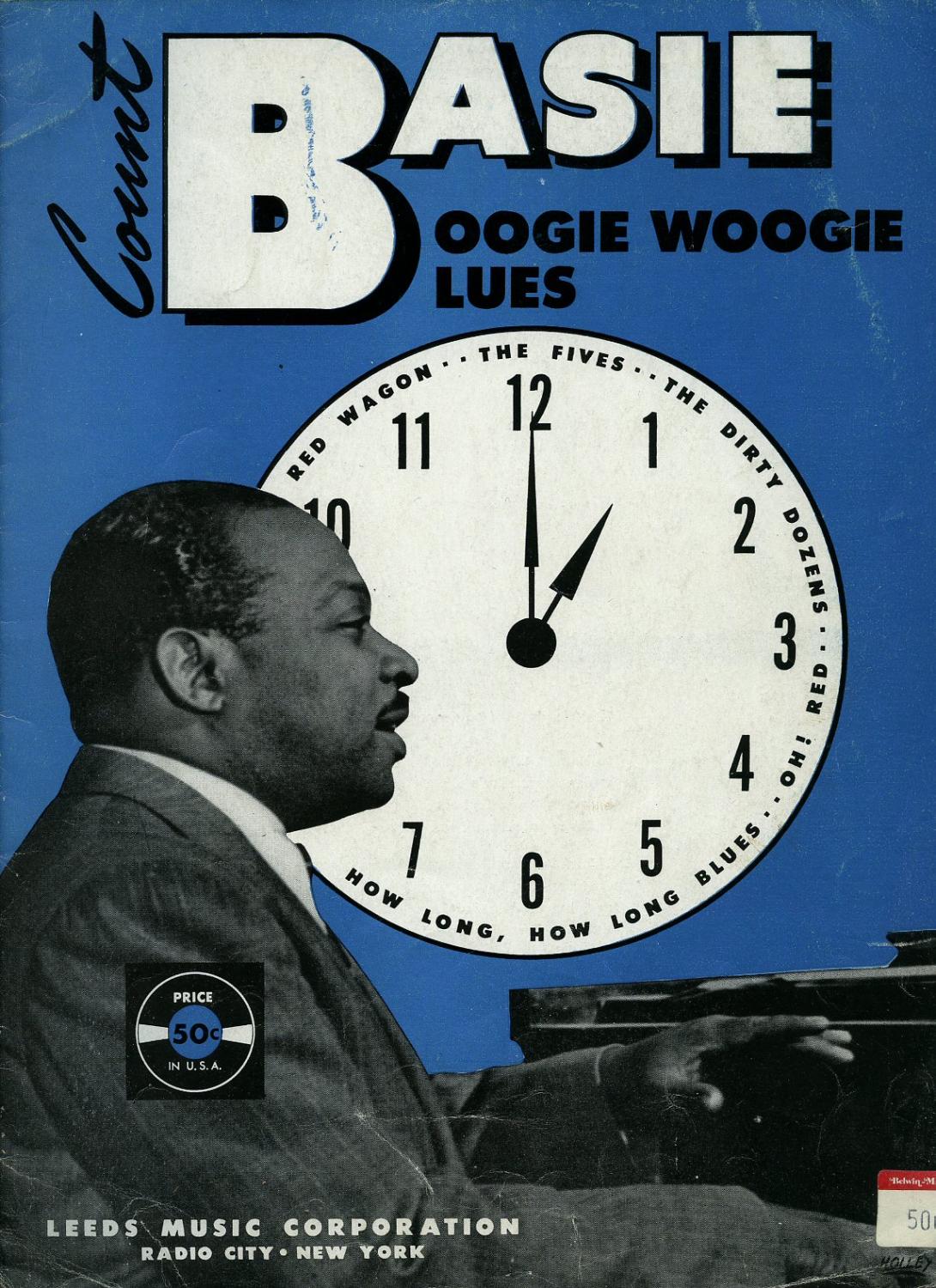 Count Basie Boogie Woogie Blues [Piano Sheet Music] by Count Basie ...