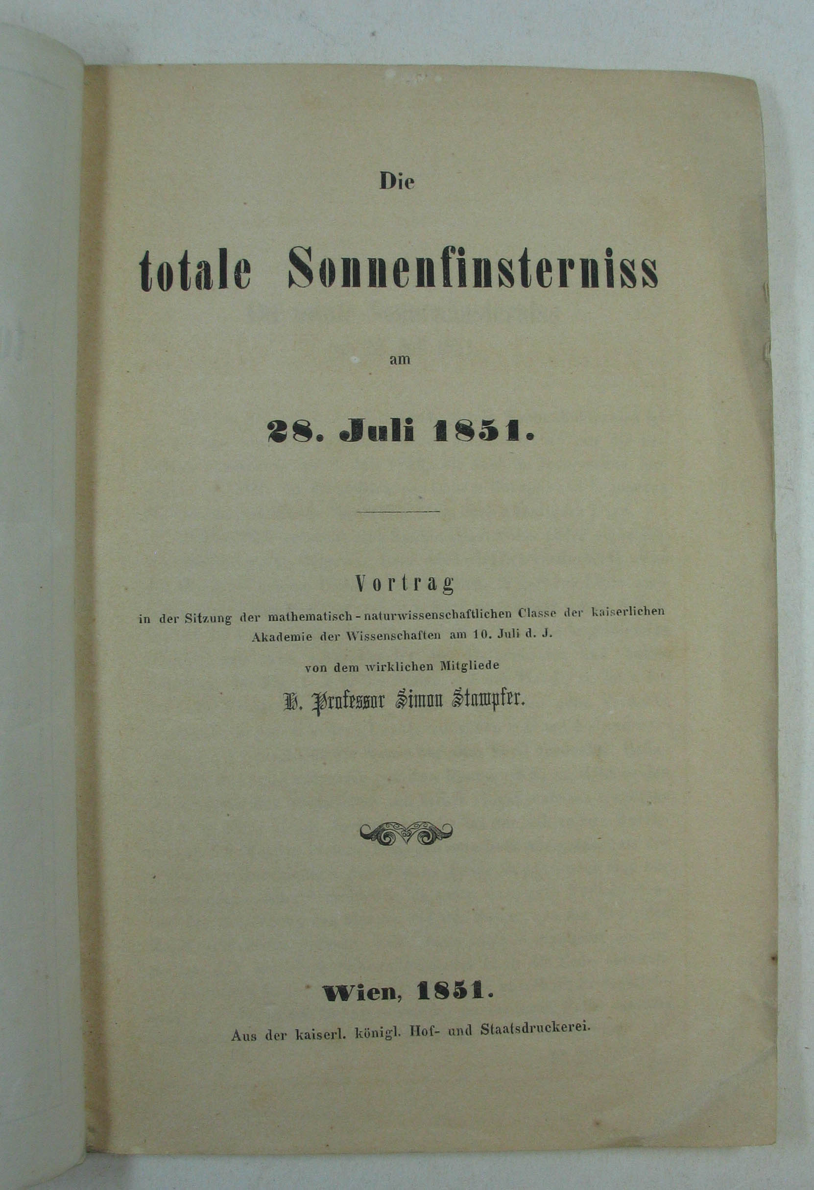 simon stampfer - ZVAB