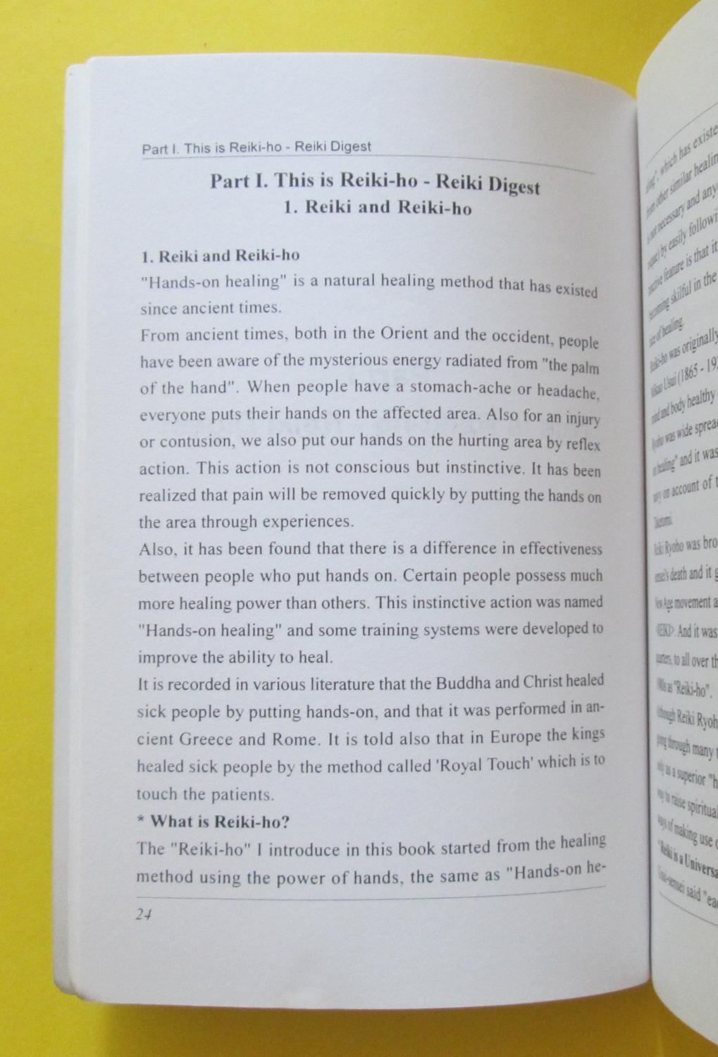 Modern Reiki Method for Healing by Doi, Hiroshi: Very Good Soft cover ...