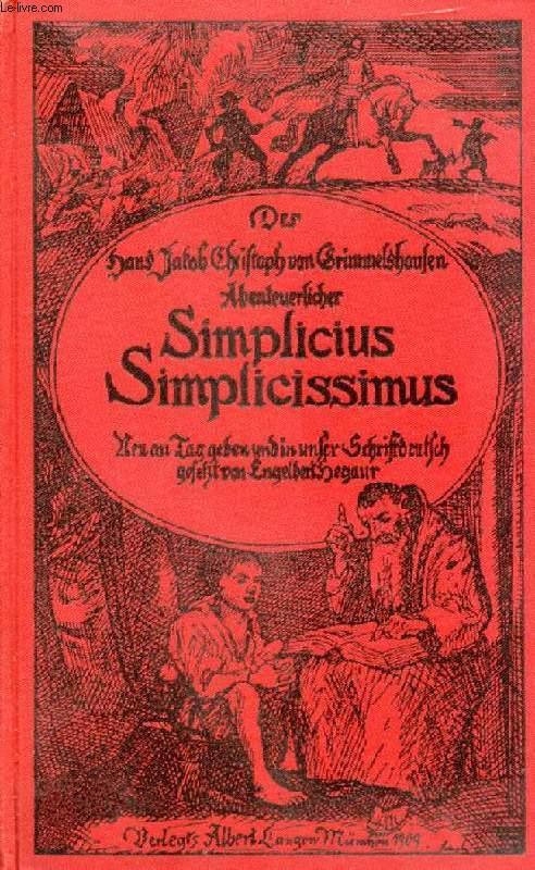 ABENTEURLICHER SIMPLICIUS SIMPLICISSIMUS by GRIMMELSHAUSEN Hans Jakob ...