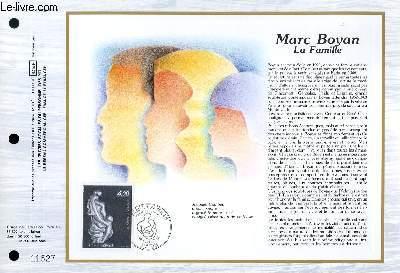 FEUILLET ARTISTIQUE PHILATELIQUE - CEF - N° 649 - MARC BOYAN - LA ...