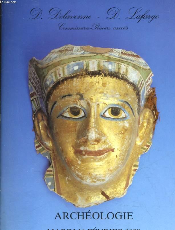 1 CATALOGUE DE VENTE AUX ENCHERES - ARCHEOLOGIE - EGYTIENNE, GRECQUE ...