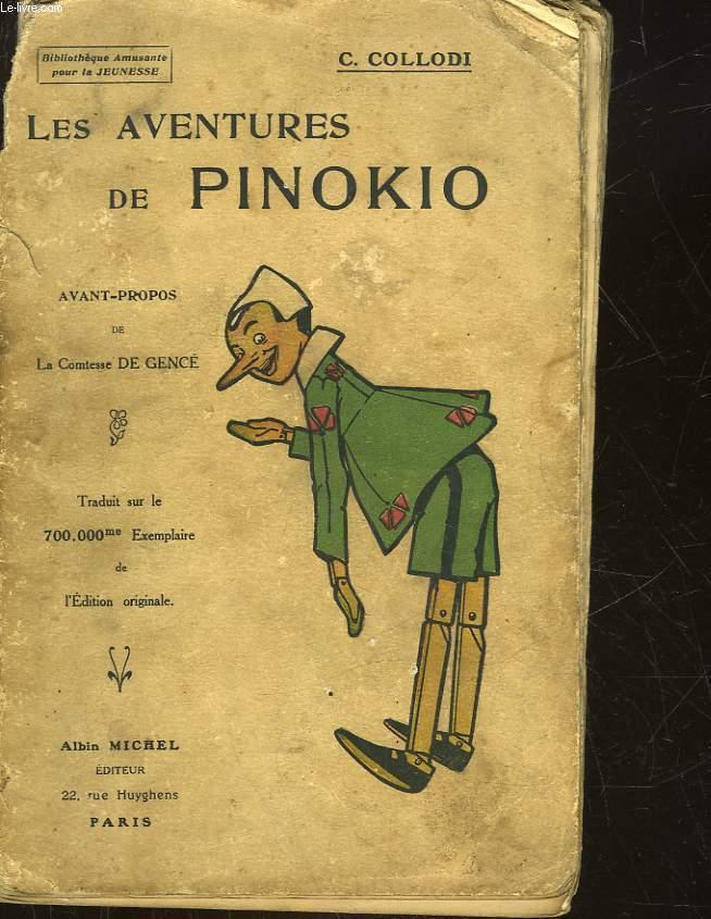 LES AVENTURES DE PINOKIO by COLLODI C.: bon Couverture souple | Le-Livre