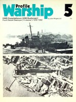 Profile Warship 5 HMS Campbeltown later USS Buchanan, Flush Decker ...