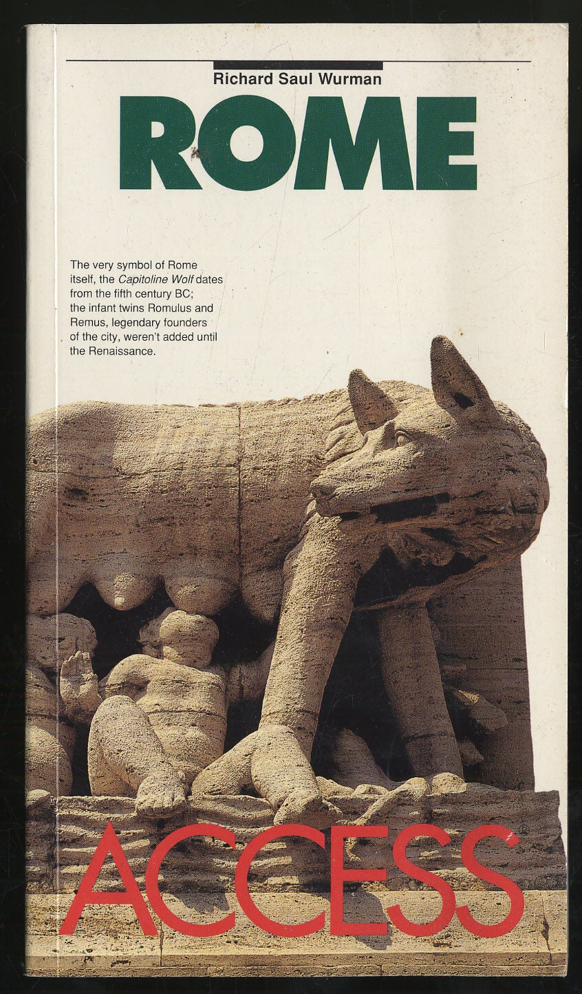 Rome Access by WURMAN, Richard Saul: Near Fine Softcover (1995 ...