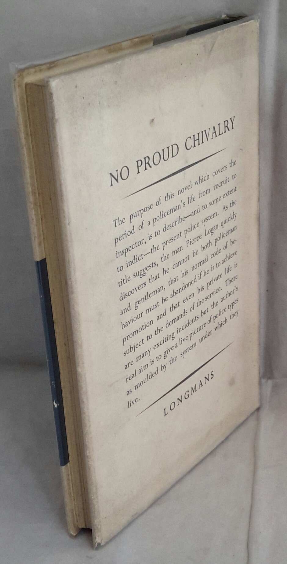 No Proud Chivalry. by PROCTER, Maurice.: (1946) | Addyman Books