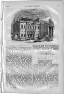 PM 768. The PENNY MAGAZINE 1844 (LONDON AUCTIONS (pt 2 from 763 ...