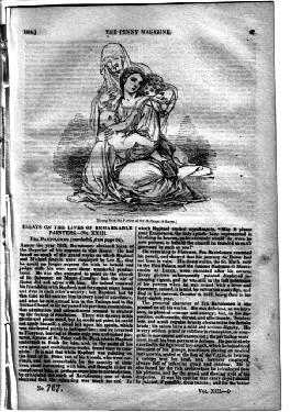 PM 767. The PENNY MAGAZINE 1844 (The RIVER MOLE Surrey (in a series of ...