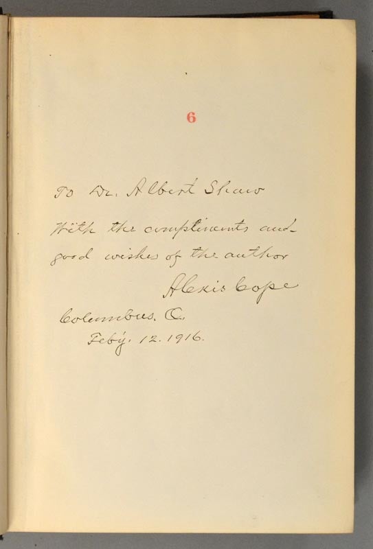 FIFTEENTH OHIO VOLUNTEERS by COPE, Alexis: (1916) Signed by Author(s ...