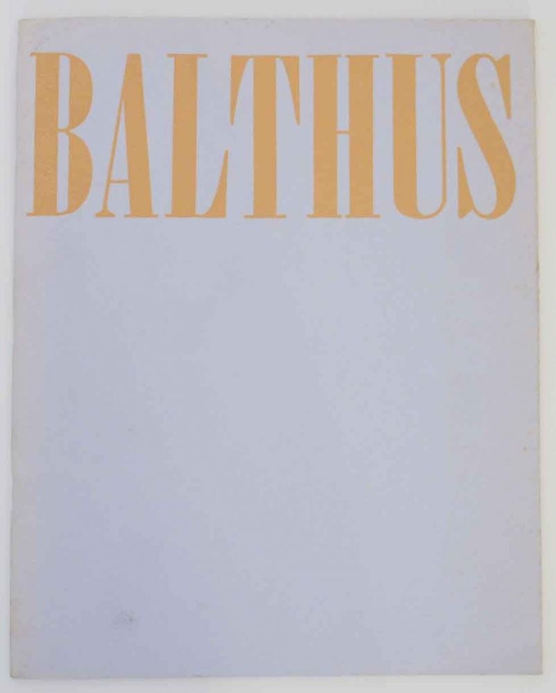 Balthus: "La chambre turque" "Les Trois Soeurs" - Drawings and Water ...